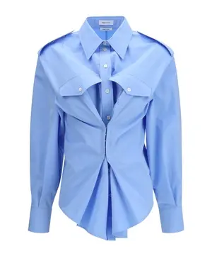 Alexander McQueen Gathered Shirt