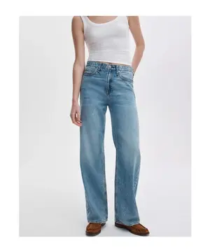 Rag & Bone Featherweight Logan Wide-leg Jeans - Audrey
