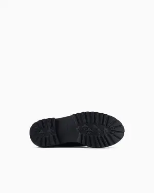 Giorgio Armani Embossed Leather Lace-up Shoes