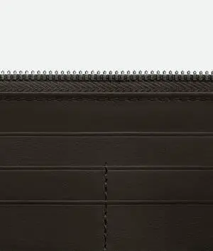 Bottega Veneta Zip-around Quilted Wallet