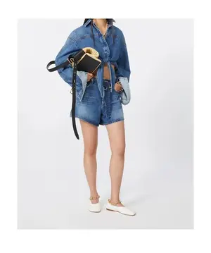 Sportmax Denim Shorts - Blue