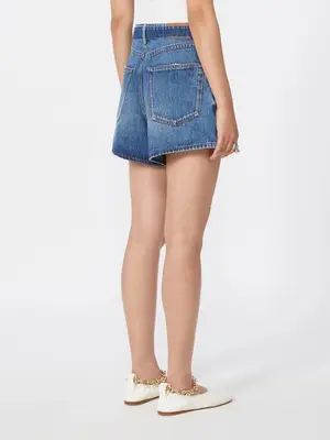 Sportmax Denim Shorts - Blue