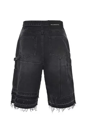 Andersson Bell Raw Edge Denim Shorts