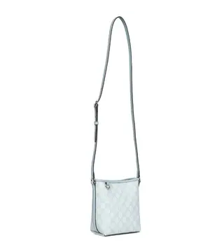 Gucci Gg Emblem Bucket Bag - White