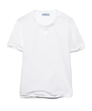 Prada Short Sleeve Crewneck T-shirt