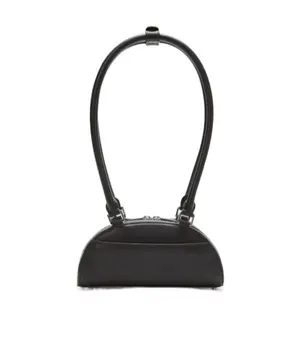 SELF-PORTRAIT Leather Mini Shoulder Bag - Black