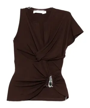 Christopher Esber Asymmetrical Knot Detail Top
