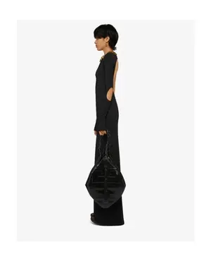 Givenchy Cut-out Long-sleeve Maxi Dress