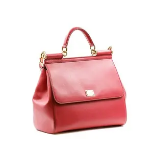 Dolce & Gabbana Logo Detail Handbag - Red