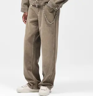 REPRESENT Whiskering Effect Denim Jeans
