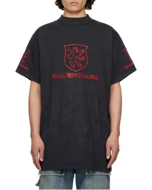 Balenciaga Lion Club Oversized T-shirt