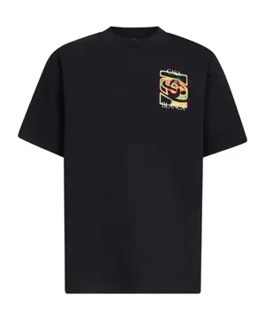 Casablanca Heat Map Graphic T-shirt - Black