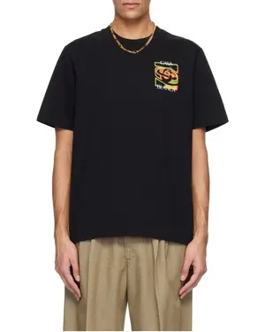 Casablanca Heat Map Graphic T-shirt - Black