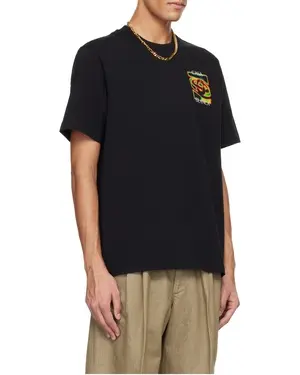 Casablanca Heat Map Graphic T-shirt - Black