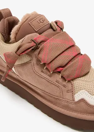 UGG Lowmel Lace-up Suede Sneakers - Brown