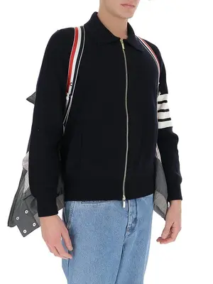 Thom Browne Down-filled Ski Vest - Medium Gray