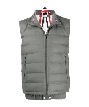 Thom Browne Down-filled Ski Vest - Medium Gray