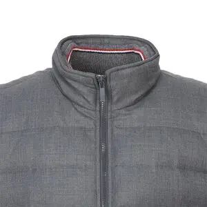Thom Browne Down-filled Ski Vest - Medium Gray