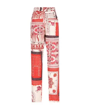 Isabel Marant Étoile All-over Graphic Drawstring Trousers