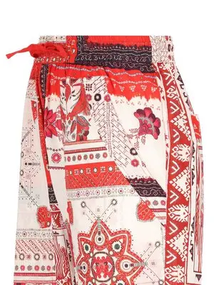 Isabel Marant Étoile All-over Graphic Drawstring Trousers