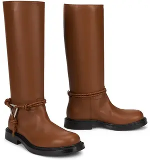 Bottega Veneta Knee High Boots - Brown