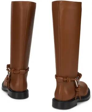 Bottega Veneta Knee High Boots - Brown