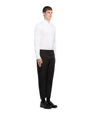 Prada Logo Tapered Pants