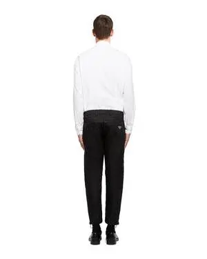 Prada Logo Tapered Pants