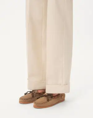 Valentino Garavani Palm Avenue Slip-on Boat Shoes - Brown