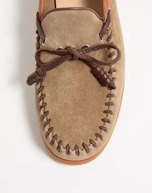 Valentino Garavani Palm Avenue Slip-on Boat Shoes - Brown