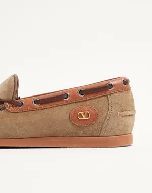 Valentino Garavani Palm Avenue Slip-on Boat Shoes - Brown