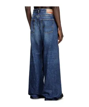 DIESEL® D-rise Wide Leg Jeans - Blue