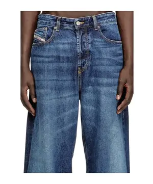 DIESEL® D-rise Wide Leg Jeans - Blue