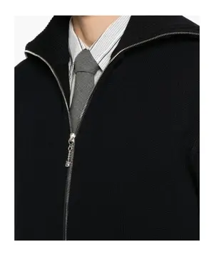Bottega Veneta Long-sleeved Zip-up Cardigan