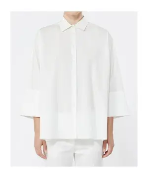 Max Mara Relaxed Fit Shirt With Wide Sleeves