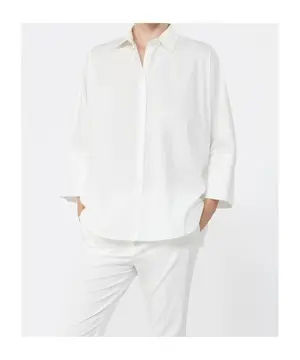 Max Mara Relaxed Fit Shirt With Wide Sleeves