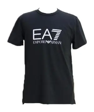 EA7 Logo T-shirt - Black
