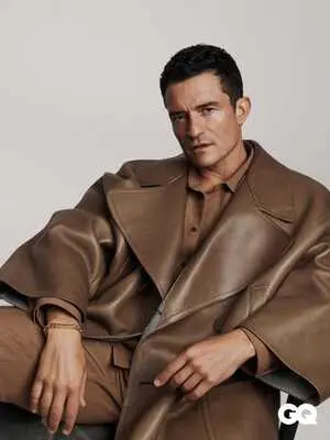 Fendi Double Breasted Leather Pea Coat - Dark Beige