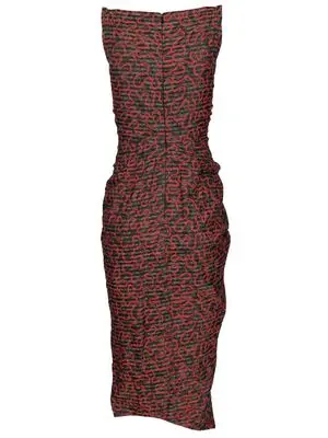 VIVIENNE WESTWOOD Asymmetrical Draped Dress - Black