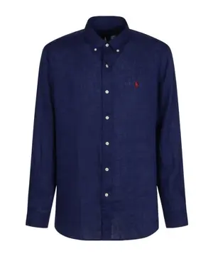 Polo Ralph Lauren Embroidered Logo Long Sleeve Shirt - No