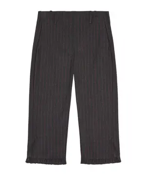 GANNI Pinstriped Capri Trousers