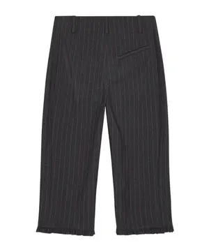 GANNI Pinstriped Capri Trousers