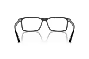 Emporio Armani Rectangular Frame Eyeglasses - Gray