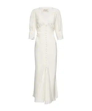 Rixo Button Detailed Cocktail Dresses