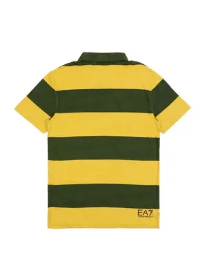 EA7 Logo Patch Polo Shirt