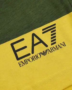 EA7 Logo Patch Polo Shirt
