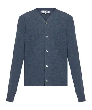 Play Comme Des Garcon Long Sleeve Cardigan