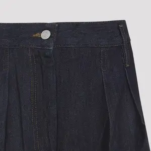 Dries Van Noten Pleated Wide-leg Jeans - Black