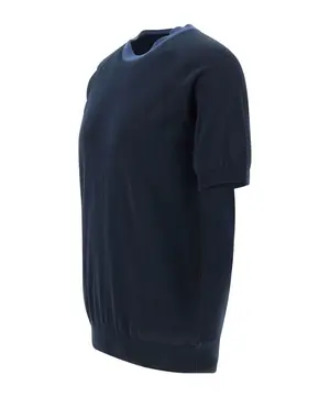 GRAN SASSO Contrast Trim Knitted Top