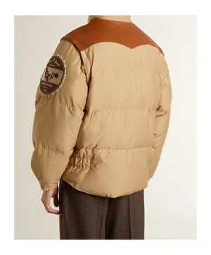 GOLDEN GOOSE Detachable Sleeve Padded Bomber Jacket
